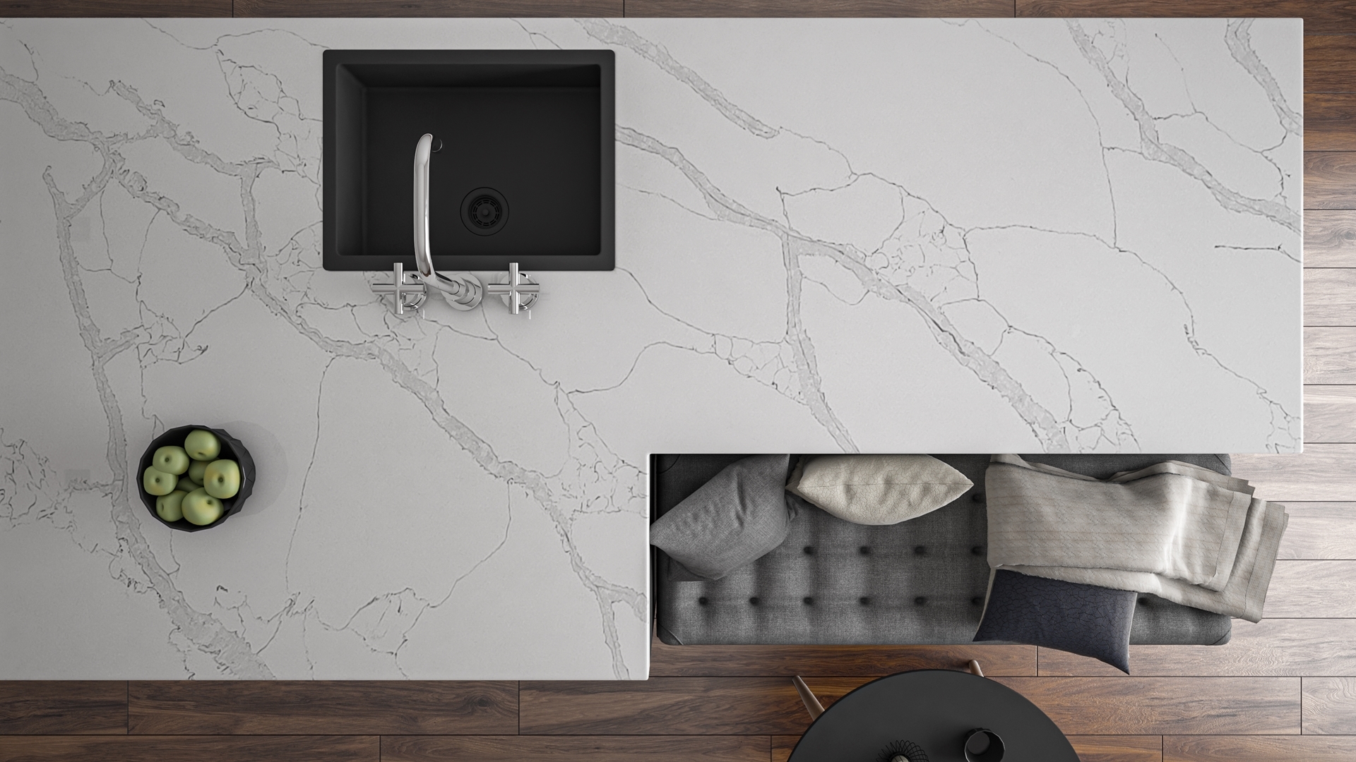 BABA QUARTZ // PRODUCT - CALACATTA VAGLI