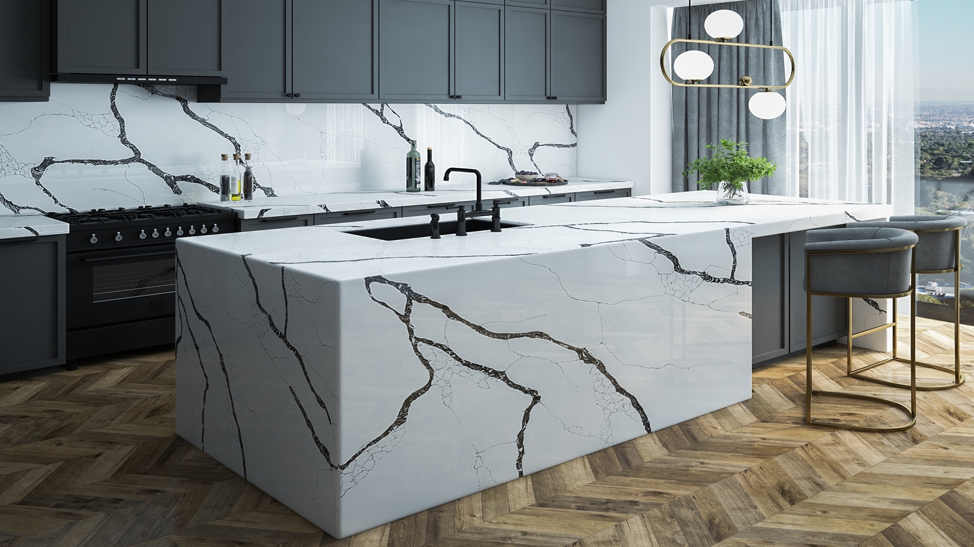 BABA QUARTZ // PRODUCT - CALACATTA MONT BLANC